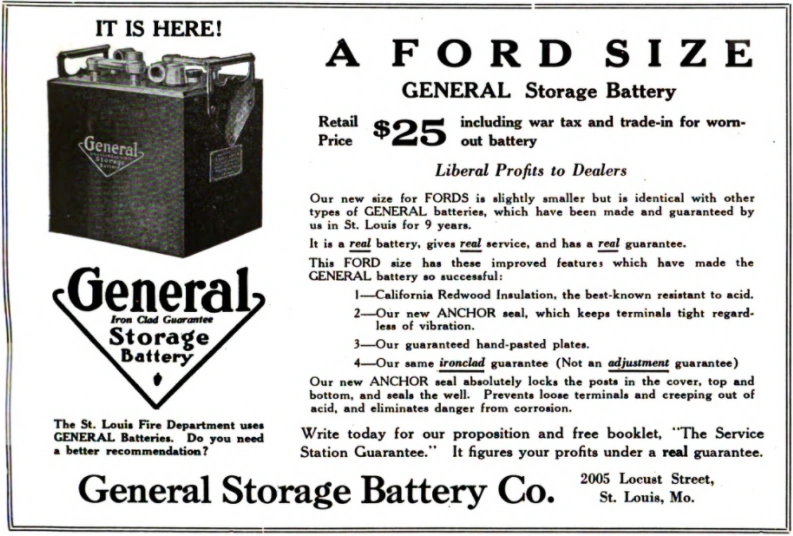 General Storage Battery Company | MyCompanies Wiki | Fandom