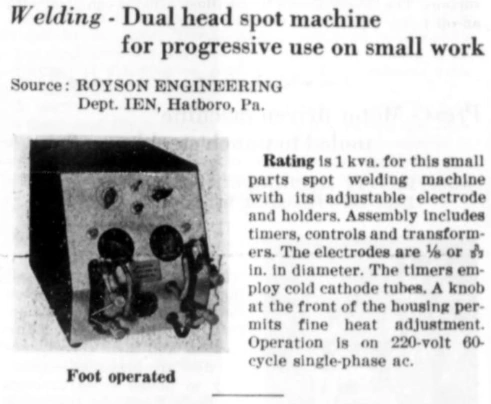 Royson Engineering Company | MyCompanies Wiki | Fandom