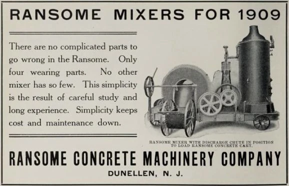 Ransome Concrete Machinery Company | MyCompanies Wiki | Fandom