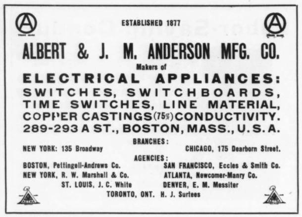 Albert & J. M. Anderson Manufacturing Company | MyCompanies Wiki | Fandom