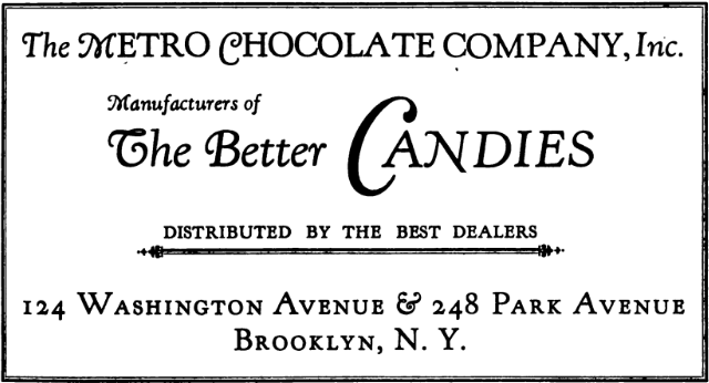 Metro Chocolate Company | MyCompanies Wiki | Fandom