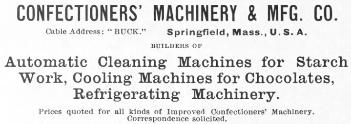 Confectioners' Machinery & Manufacturing Company | MyCompanies Wiki | Fandom