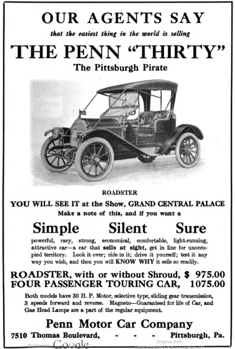 Penn Motor Car Company | MyCompanies Wiki | Fandom