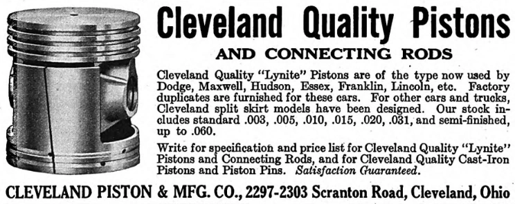 Cleveland Piston & Manufacturing Company | MyCompanies Wiki | Fandom
