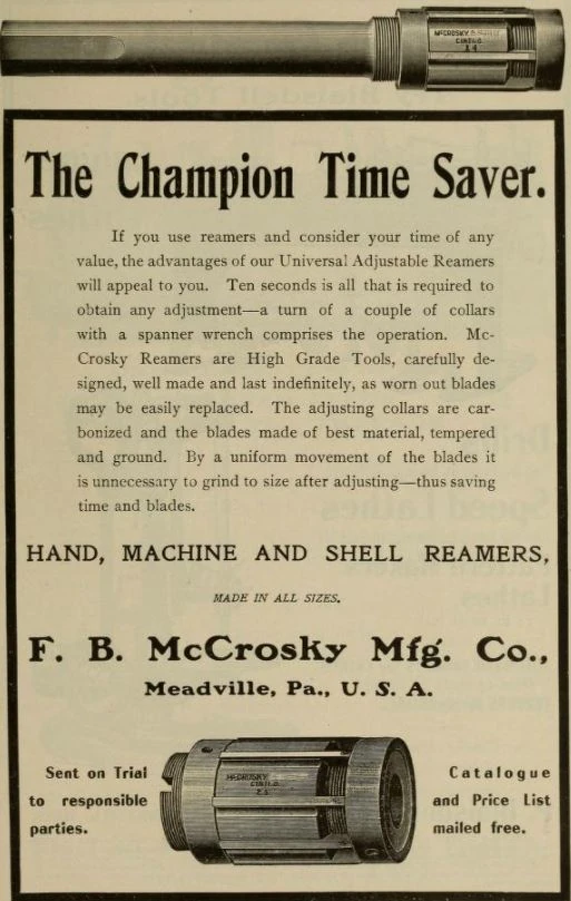 McCrosky Reamer Company | MyCompanies Wiki | Fandom