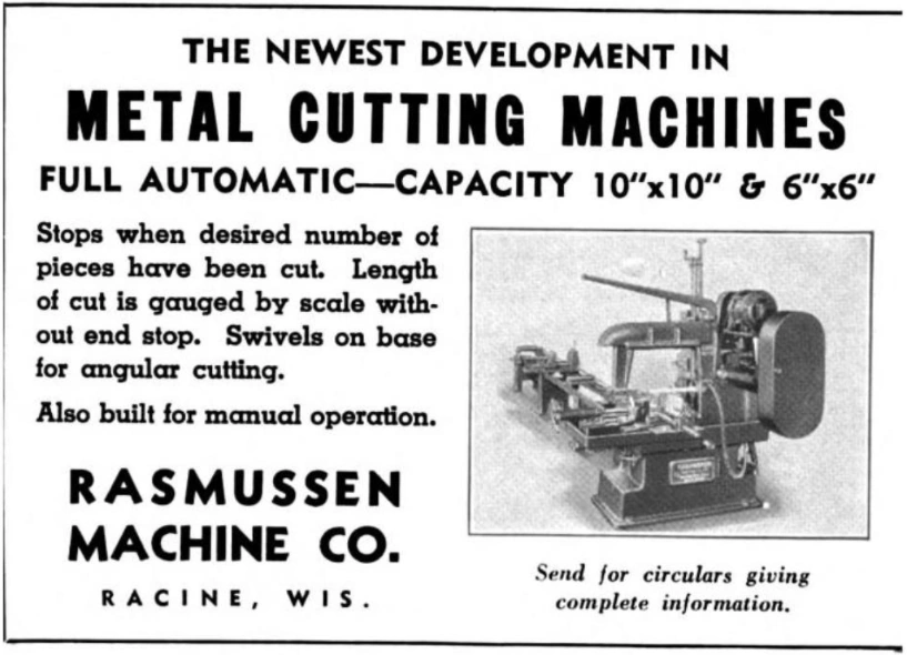 Rasmussen Machine Company | MyCompanies Wiki | Fandom