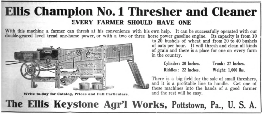 Ellis Keystone Agricultural Works | MyCompanies Wiki | Fandom