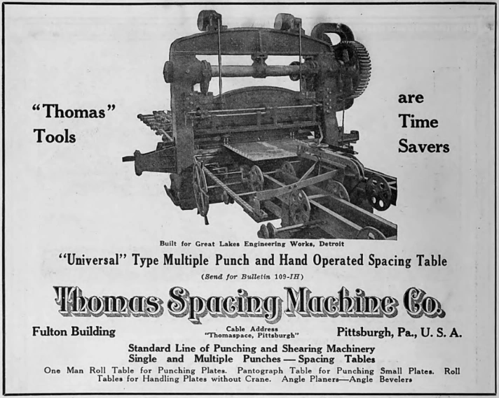 Thomas Spacing Machine Company | MyCompanies Wiki | Fandom