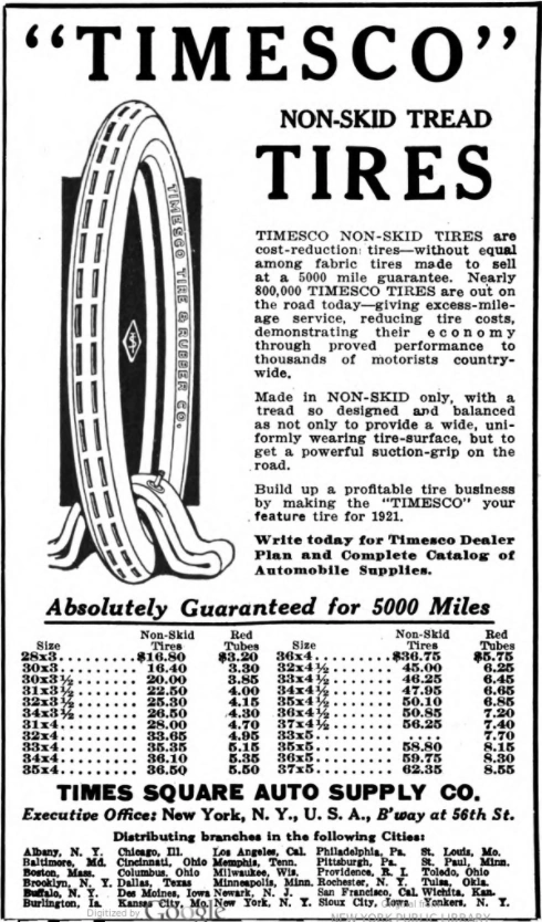 Timesco Tire & Rubber Company | MyCompanies Wiki | Fandom