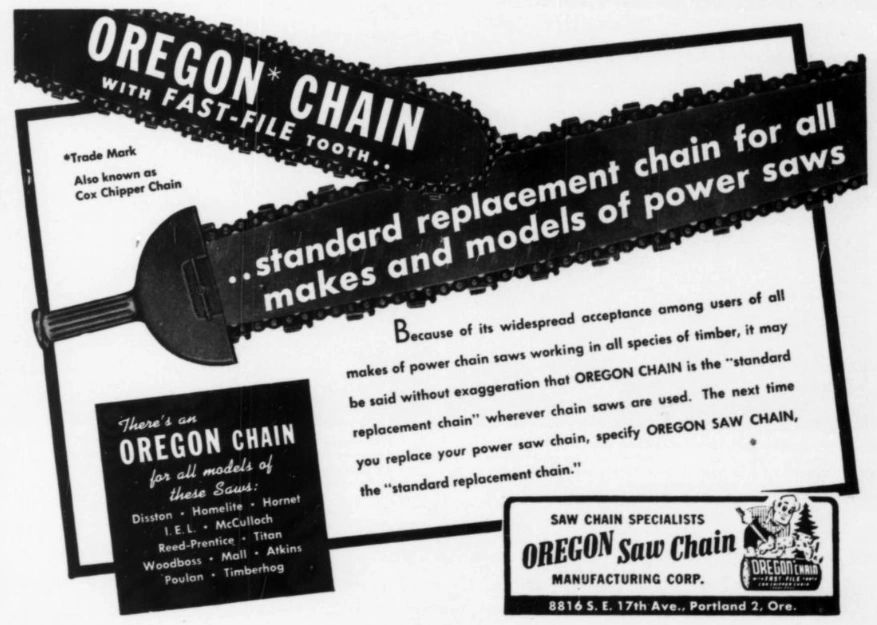Oregon Saw Chain Manufacturing Corporation | MyCompanies Wiki | Fandom