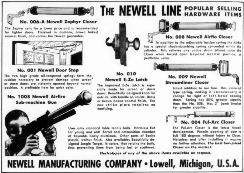 Newell Manufacturing Company (MI) | MyCompanies Wiki | Fandom