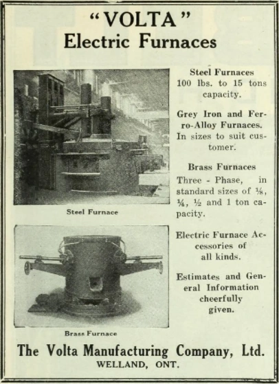 Volta Manufacturing Company | MyCompanies Wiki | Fandom