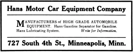 Hans Motor Car Equipment Company | MyCompanies Wiki | Fandom