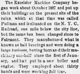 Excelsior Machine Company | MyCompanies Wiki | Fandom