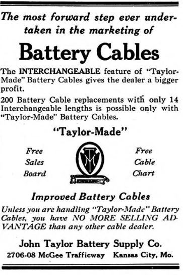 John Taylor Battery Supply Company | MyCompanies Wiki | Fandom