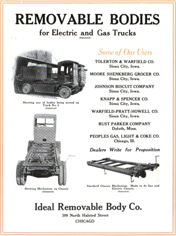 Ideal Removable Body Company | MyCompanies Wiki | Fandom