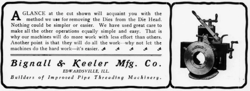 Bignall & Keeler Machine Works | MyCompanies Wiki | Fandom