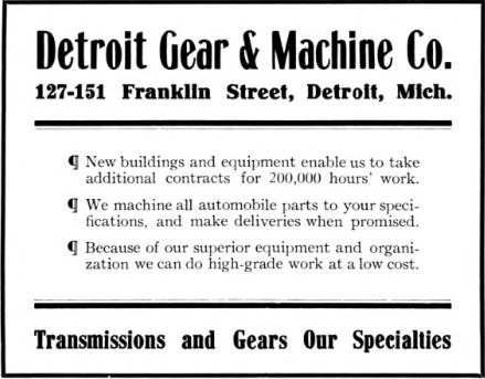 Detroit Gear & Machine Company | MyCompanies Wiki | Fandom