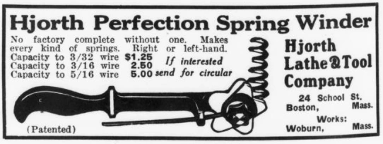 Hjorth Lathe & Tool Company | MyCompanies Wiki | Fandom