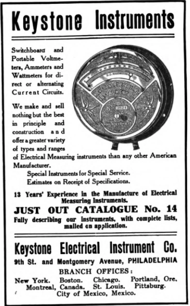 Keystone Electrical Instrument Company | MyCompanies Wiki | Fandom