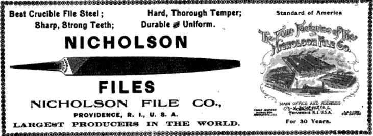 Nicholson File Company | MyCompanies Wiki | Fandom