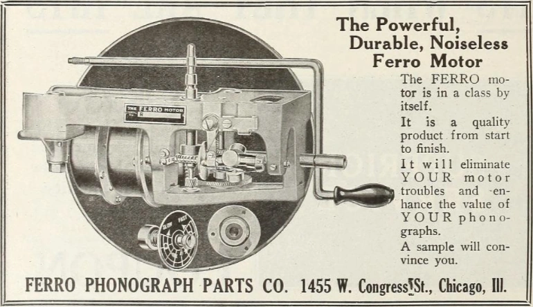 Ferro Phonograph Parts Company | MyCompanies Wiki | Fandom