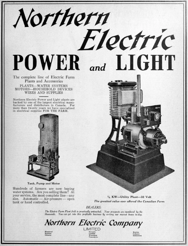 Northern Electric Company (QB) | MyCompanies Wiki | Fandom