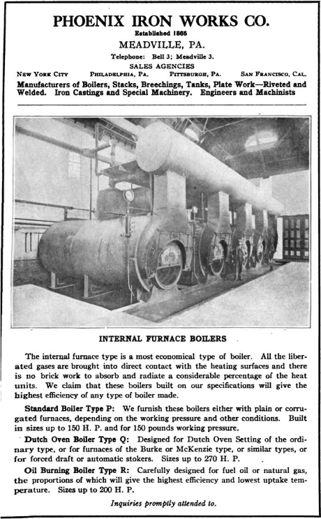 Phoenix Iron Works Company (PA) | MyCompanies Wiki | Fandom