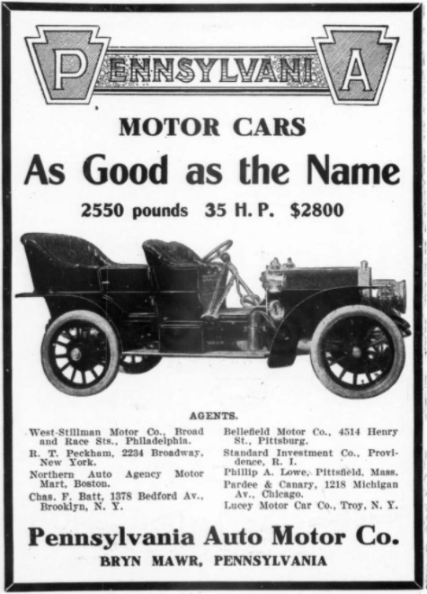 Pennsylvania Auto Motor Company | MyCompanies Wiki | Fandom
