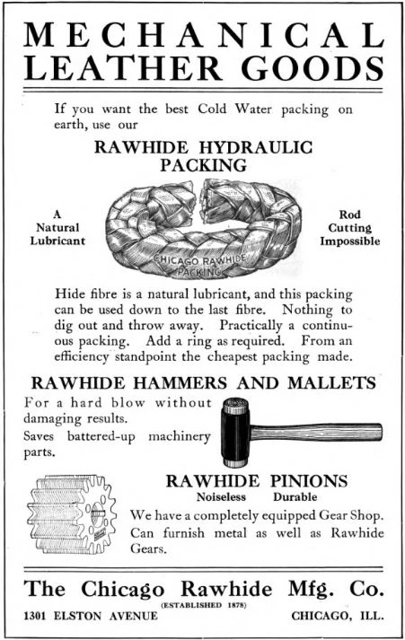 Chicago Rawhide Manufacturing Company | MyCompanies Wiki | Fandom