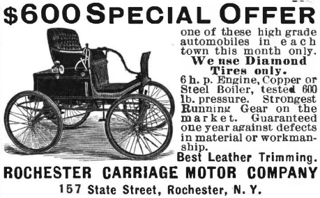Rochester Carriage Motor Company | MyCompanies Wiki | Fandom