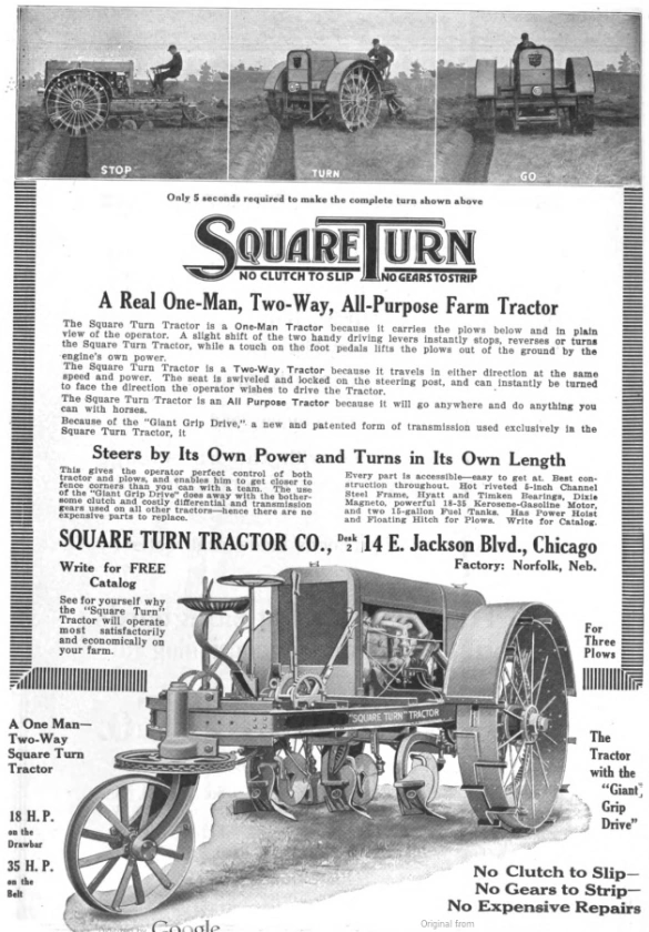Square Turn Tractor Company | MyCompanies Wiki | Fandom