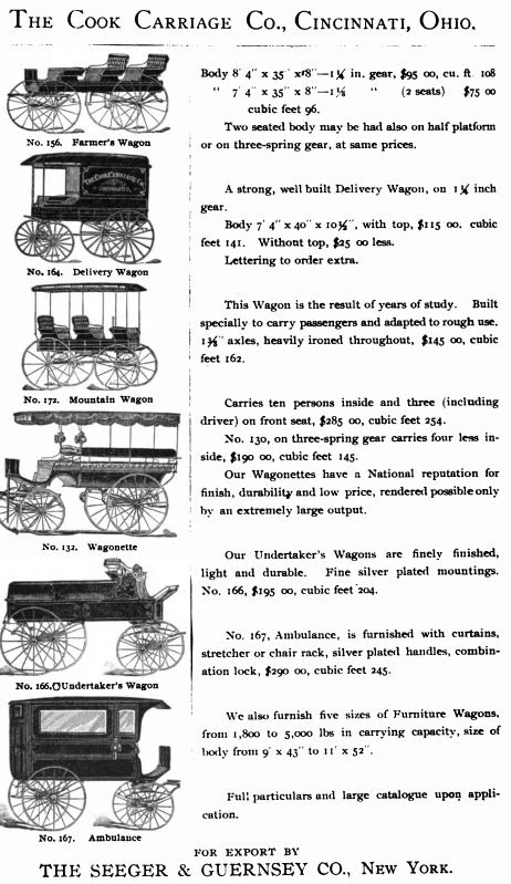Cook Carriage Company | MyCompanies Wiki | Fandom