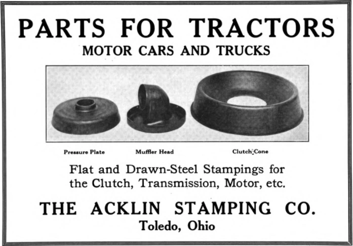 Acklin Stamping Company | MyCompanies Wiki | Fandom