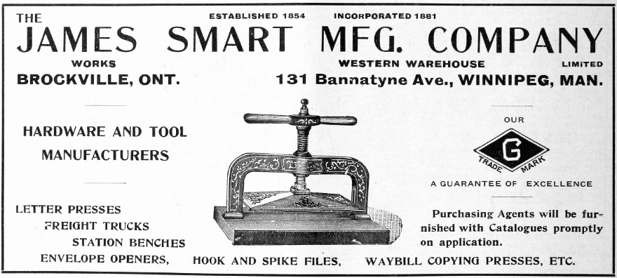 James Smart Manufacturing Company | MyCompanies Wiki | Fandom