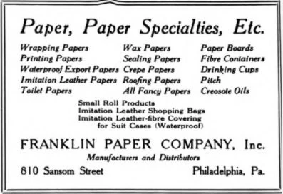 Franklin Paper Company | MyCompanies Wiki | Fandom