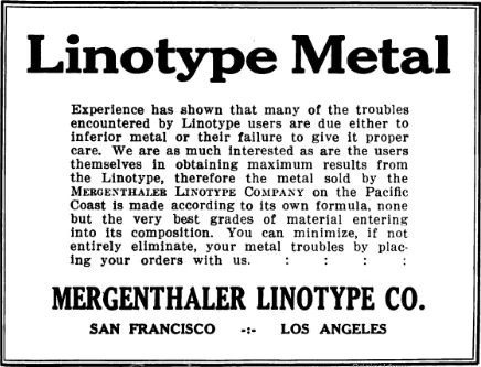 Mergenthaler Linotype Company | MyCompanies Wiki | Fandom