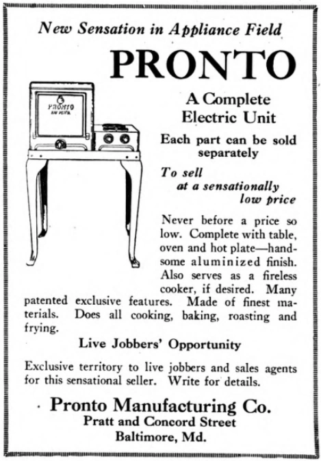 Pronto Manufacturing Company | MyCompanies Wiki | Fandom