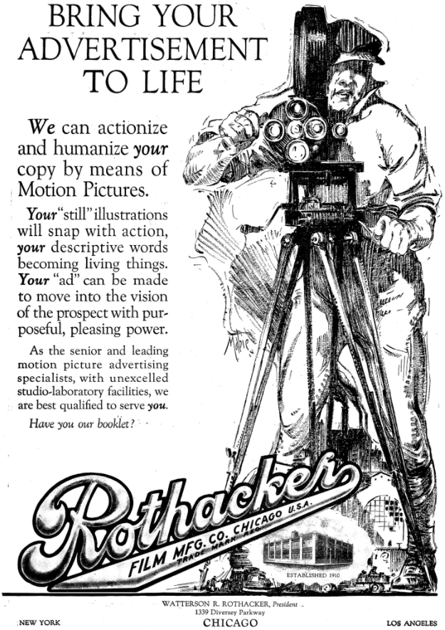 Rothacker Film Manufacturing Company | MyCompanies Wiki | Fandom