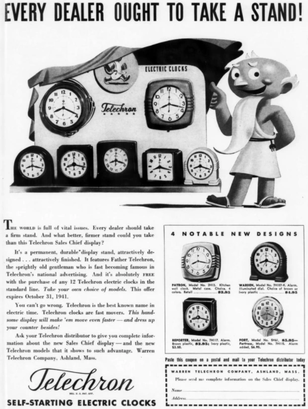 Warren Telechron Company | MyCompanies Wiki | Fandom