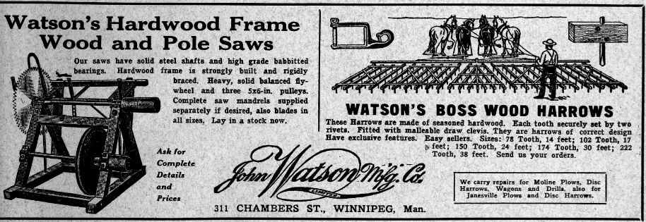 John Watson Manufacturing Company | MyCompanies Wiki | Fandom