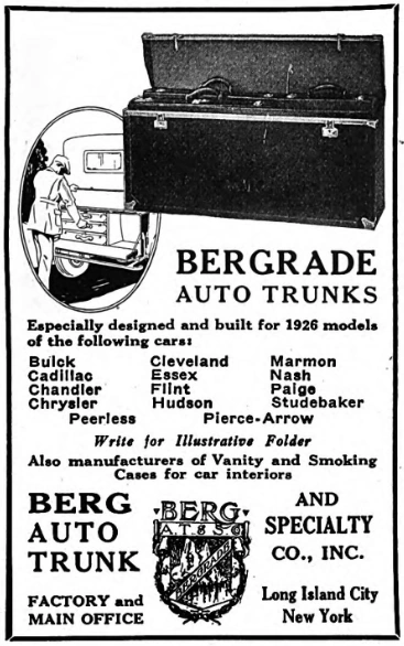 Berg Auto Trunk & Specialty Company | MyCompanies Wiki | Fandom