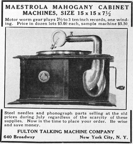 Fulton Talking Machine Company | MyCompanies Wiki | Fandom