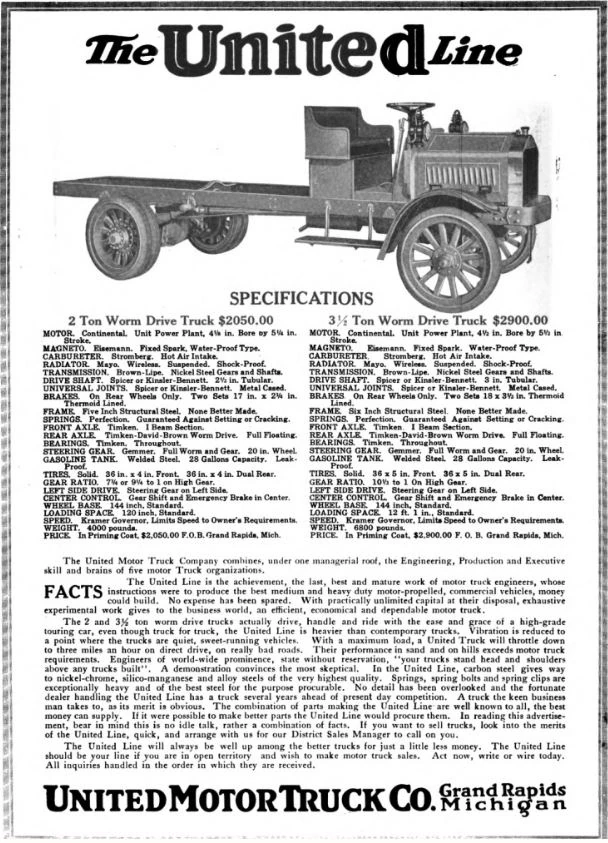 United Motor Truck Company | MyCompanies Wiki | Fandom