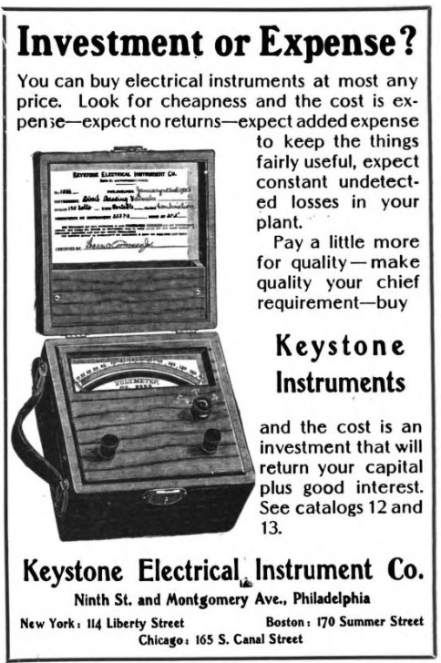 Keystone Electrical Instrument Company | MyCompanies Wiki | Fandom