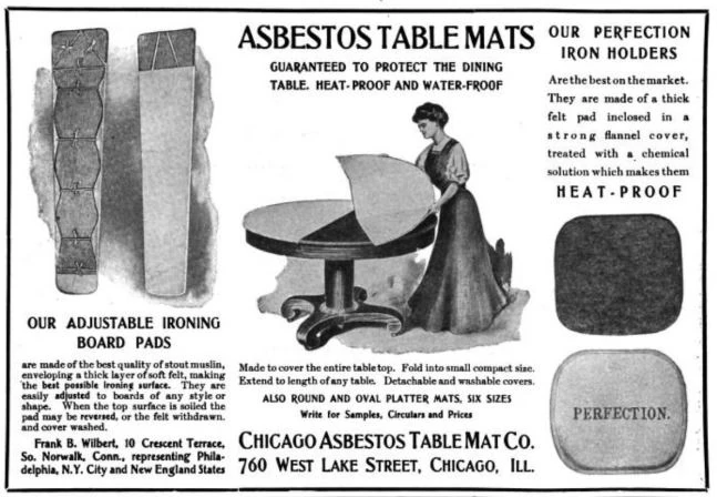 Chicago Asbestos Table Mat Company | MyCompanies Wiki | Fandom