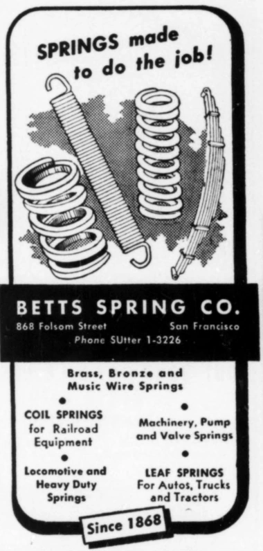 Betts Spring Company | MyCompanies Wiki | Fandom