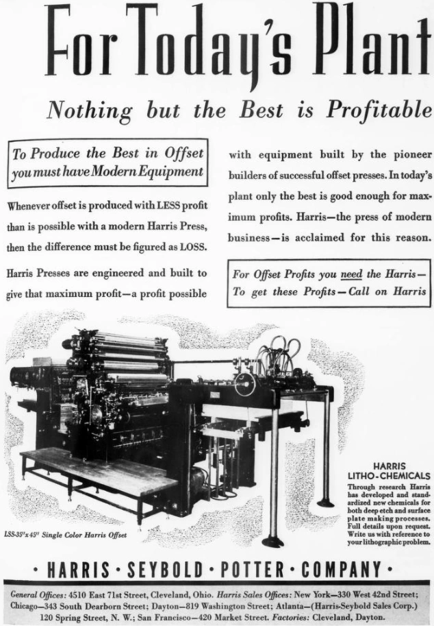 Harris-Seybold-Potter Company | MyCompanies Wiki | Fandom