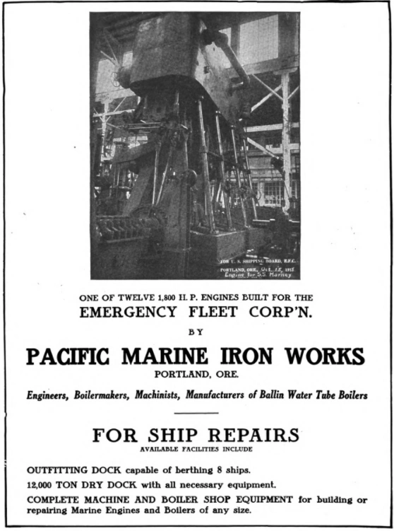 Pacific Marine Iron Works | MyCompanies Wiki | Fandom