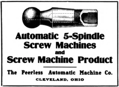 Peerless Automatic Machine Company | MyCompanies Wiki | Fandom